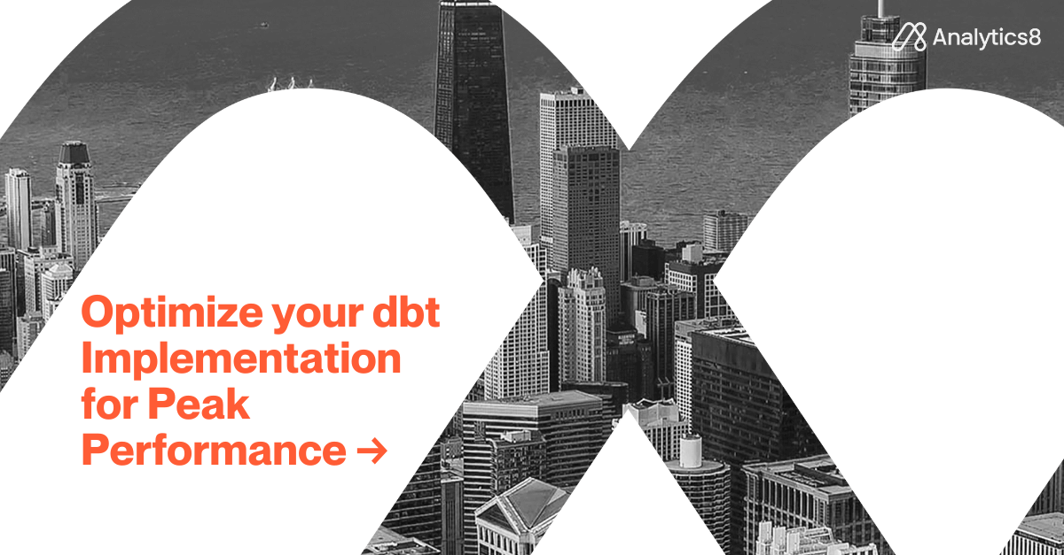 Event: Optimize dbt for peak performance | Analytics8